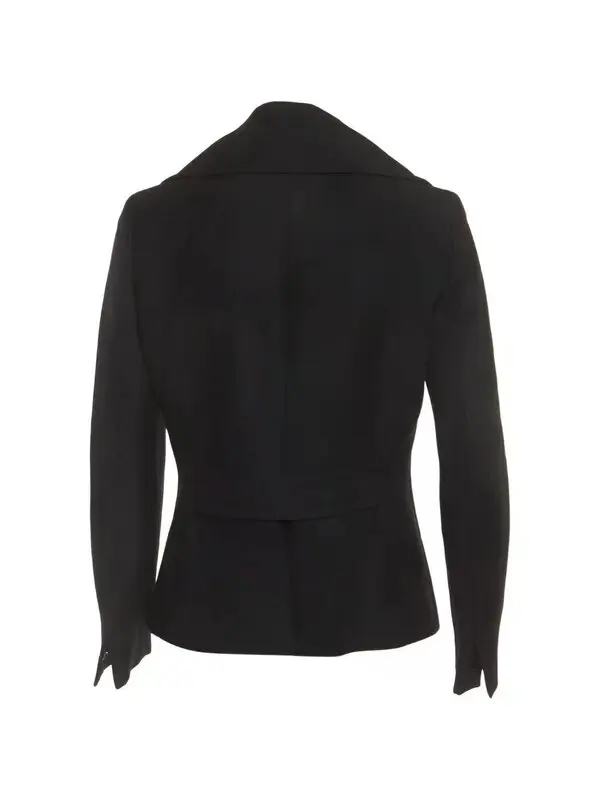 Fendi Flower Appliqué Wide-lapel Blazer