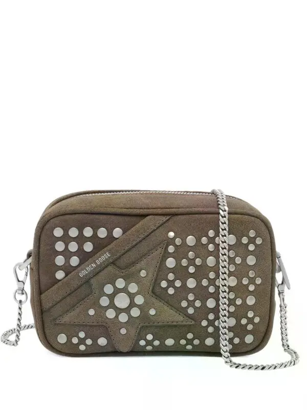GOLDEN GOOSE Star Studded Suede Shoulder Bag
