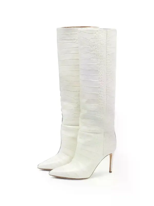 Paris Texas Leather Knee-length Boots