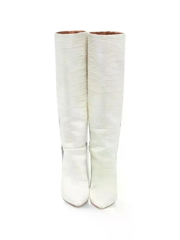 Paris Texas Leather Knee-length Boots
