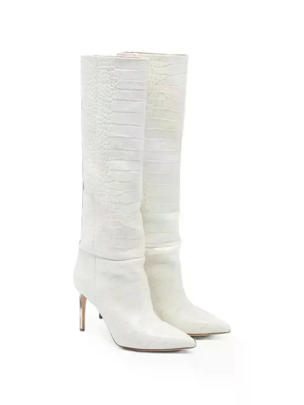 Paris Texas Leather Knee-length Boots
