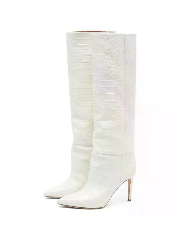Paris Texas Leather Knee-length Boots