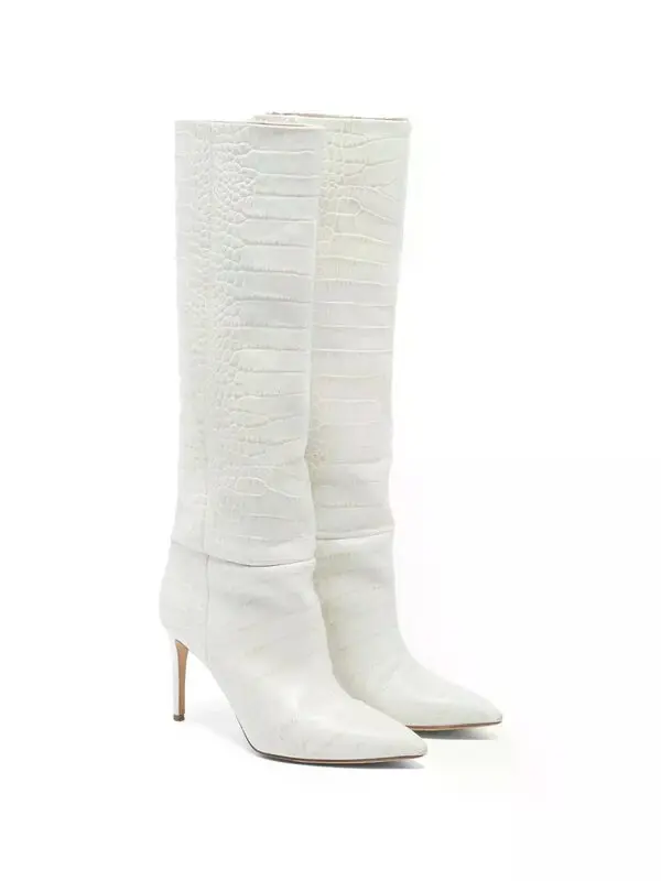Paris Texas Leather Knee-length Boots