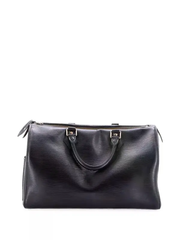 LOUIS VUITTON Speedy Handbag Epi Leather Satchel