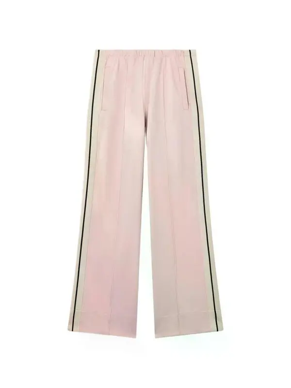 Palm Angels Logo-embroidered Side-stripe Track Pants