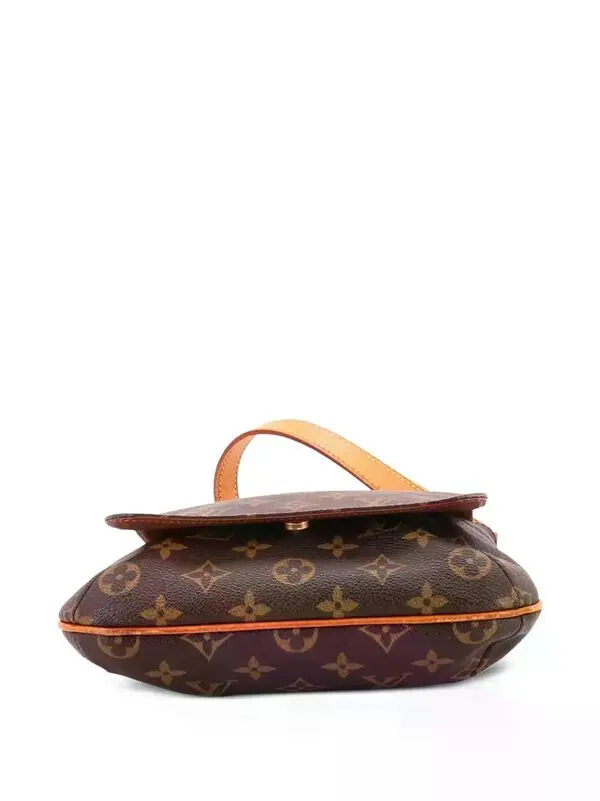 LOUIS VUITTON Musette Salsa Handbag Monogram Canvas Pm Shoulder Bag - White