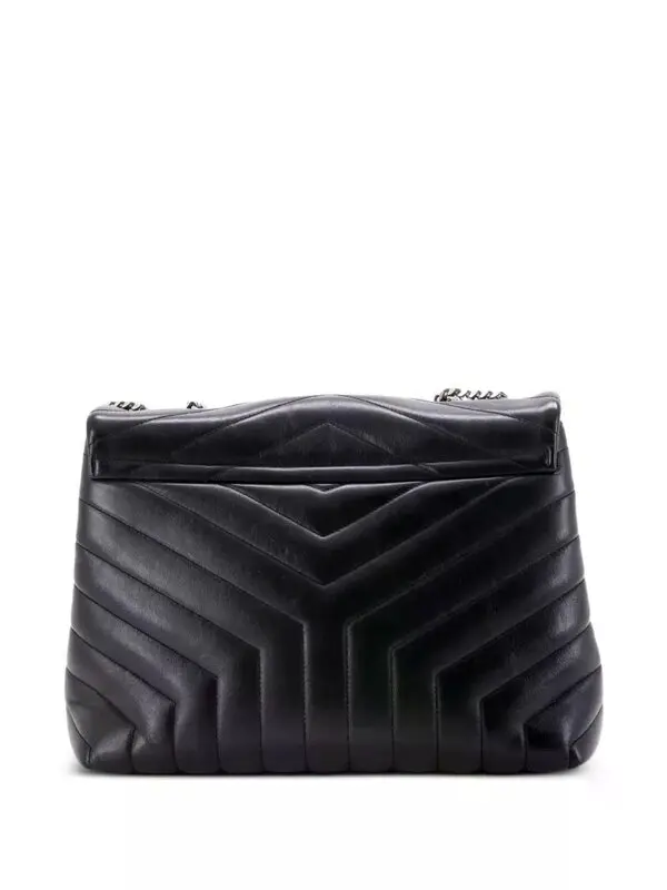 Saint Laurent Loulou Matelassé Chevron Leather Medium Shoulder Bag