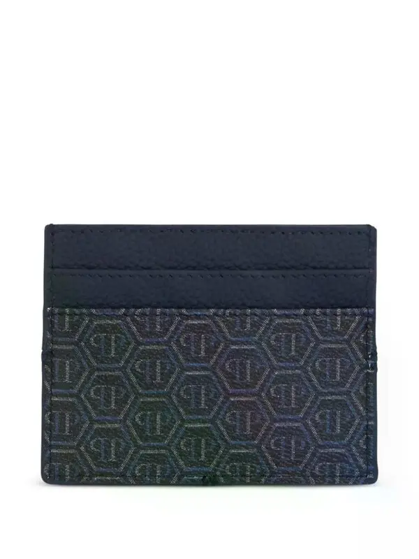 Philipp Plein Dragons Monogram Card Holder