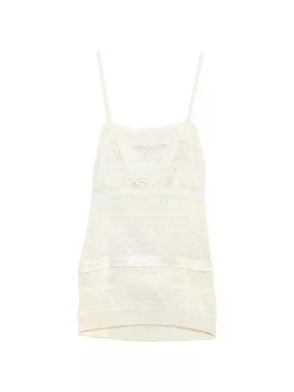 John Galliano Stud-embellished Camisole Top