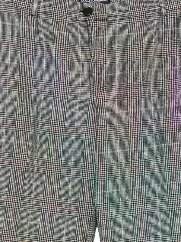 Dolce & Gabbana 1990s Check-pattern Trousers