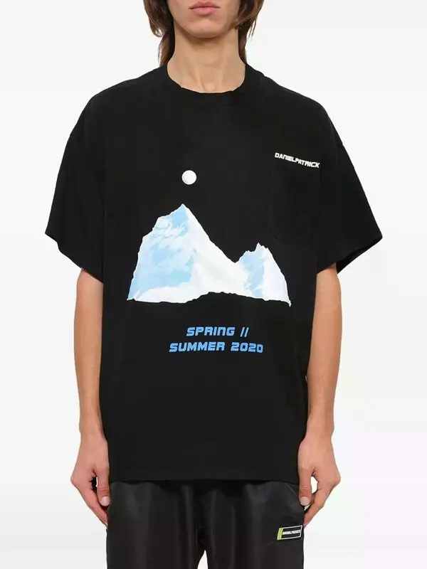 DANIEL PATRICK Chest-pocket T-shirt