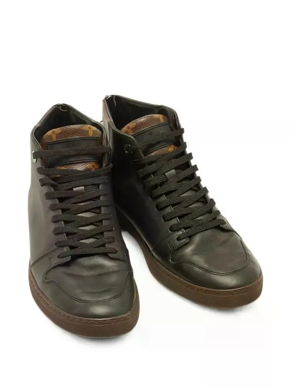 LOUIS VUITTON Line Up Monogram High-top Sneakers