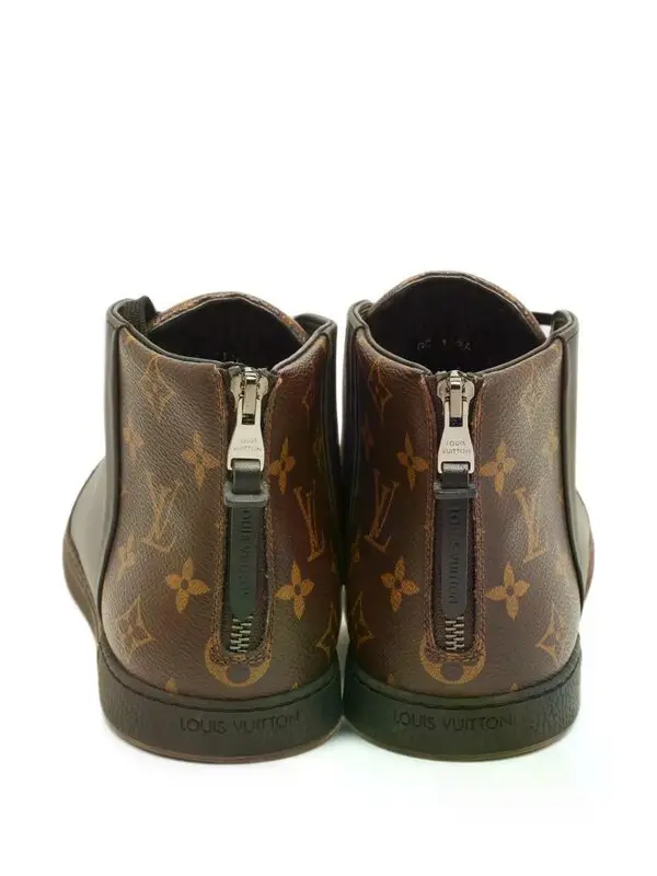 LOUIS VUITTON Line Up Monogram High-top Sneakers