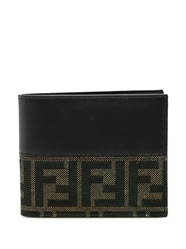 Fendi Logo-plaque Bifold Wallet