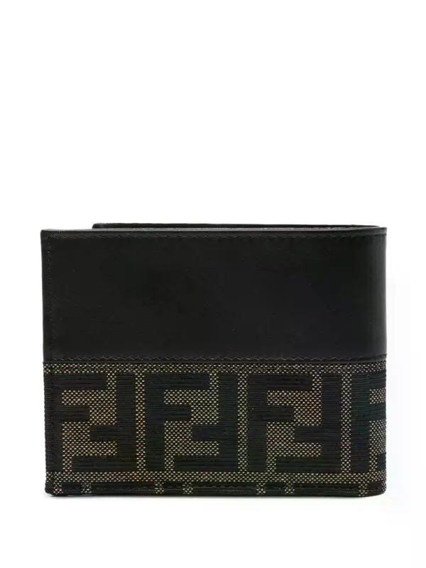 Fendi Logo-plaque Bifold Wallet