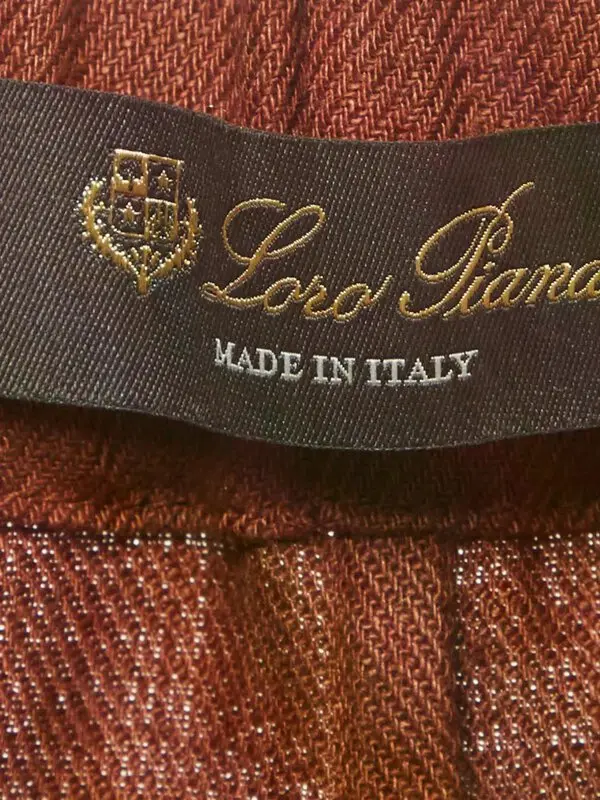 Loro Piana Ernst Embroidered Drawstring Mini Shorts