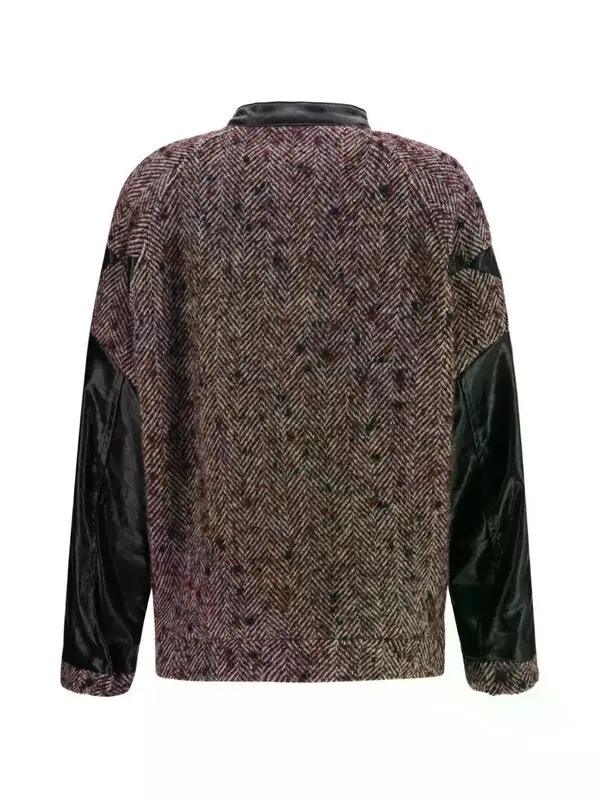 KRISTINA TI Herringbone-pattern Jacket
