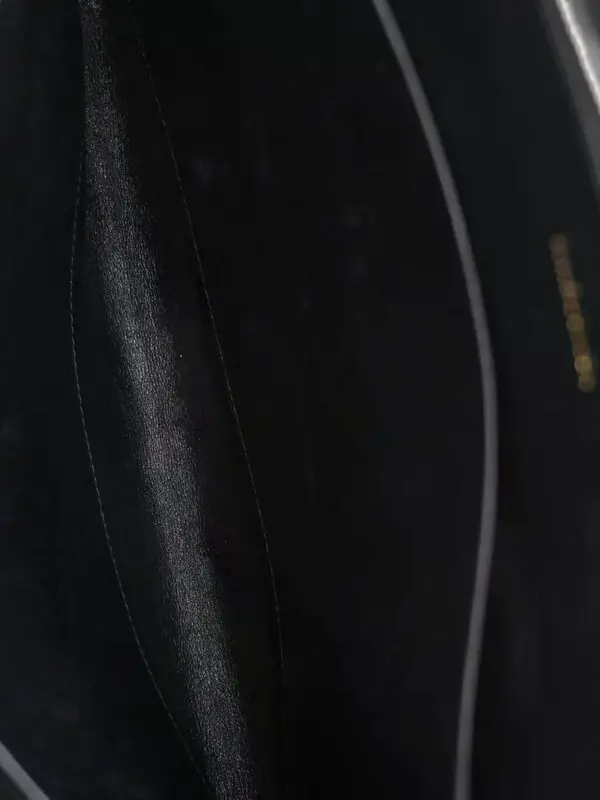 Balenciaga Logo Zipped Portfolio Pouch