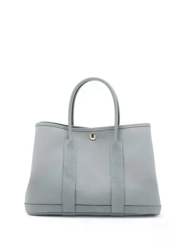Hermès 2025 Toile And Negonda Garden Party 30 Tote Bag - Grey