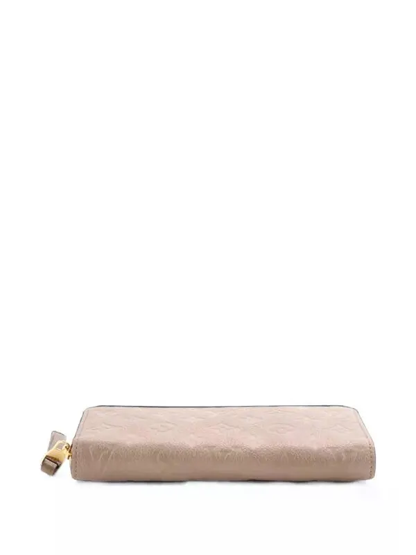 LOUIS VUITTON Zippy Wallet Monogram Empreinte Leather Small Wallets
