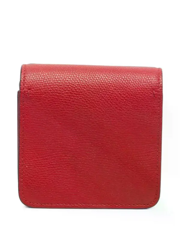Valentino Garavani Vlogo Leather Mini Bag - Red