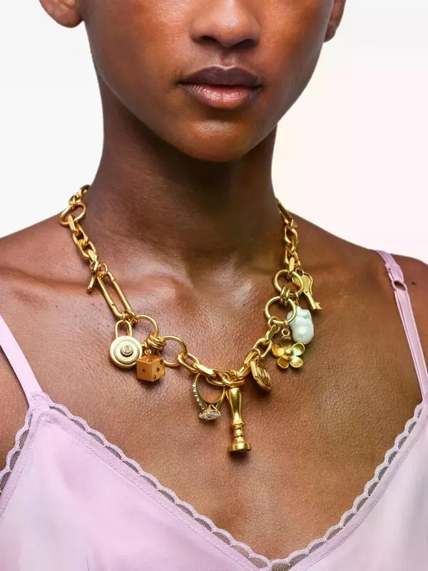 Marc Jacobs Love Letter Statement Necklace
