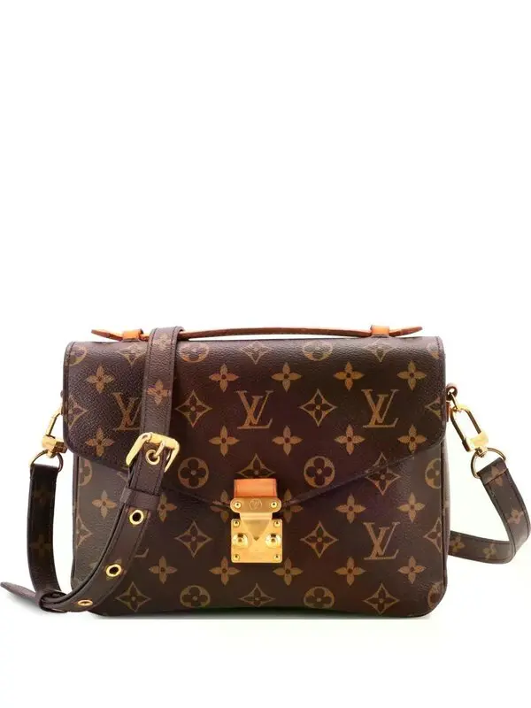 LOUIS VUITTON Monogram Canvas Pochette Metis Crossbody Bag