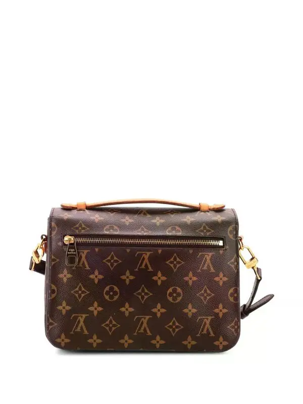 LOUIS VUITTON Monogram Canvas Pochette Metis Crossbody Bag