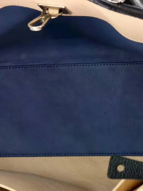 LOUIS VUITTON City Steamer Handbag Leather Mm Tote Bag