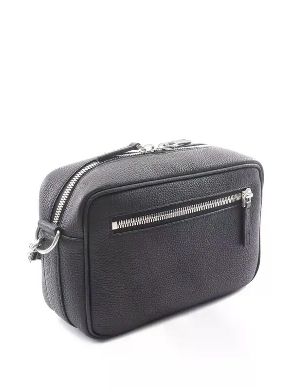 Balenciaga Leather Credit Camera Cross Body Bag