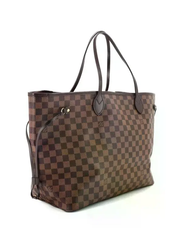 LOUIS VUITTON Neverfull Damier Gm Tote Bag - Brown