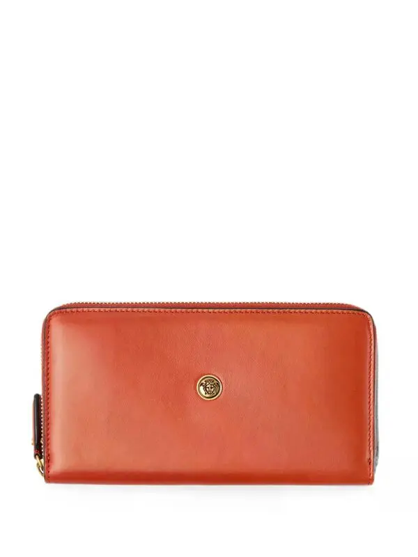 Versace Emblème Leather Wallet