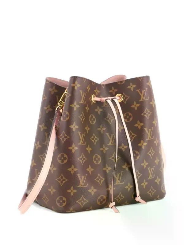 LOUIS VUITTON Monogram Canvas Neonoe Mm Bucket Bag - Pink