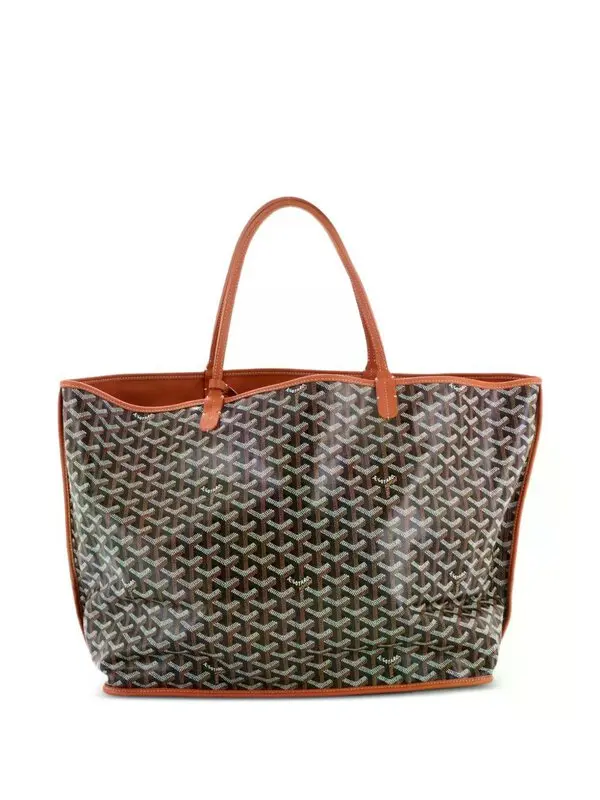 Goyard Anjou Reversible Coated Canvas Gm Tote Bag - Black