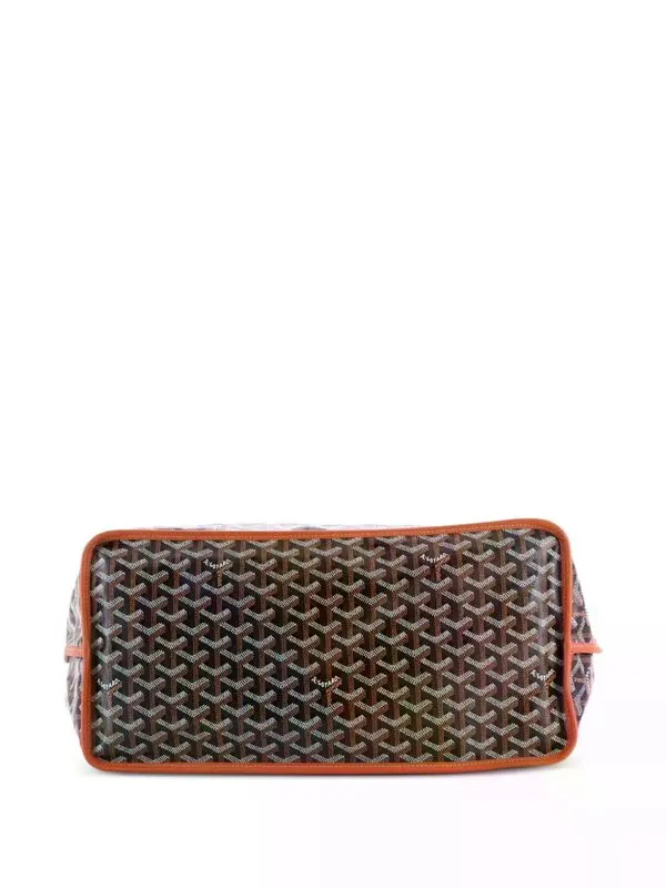 Goyard Anjou Reversible Coated Canvas Gm Tote Bag - Black