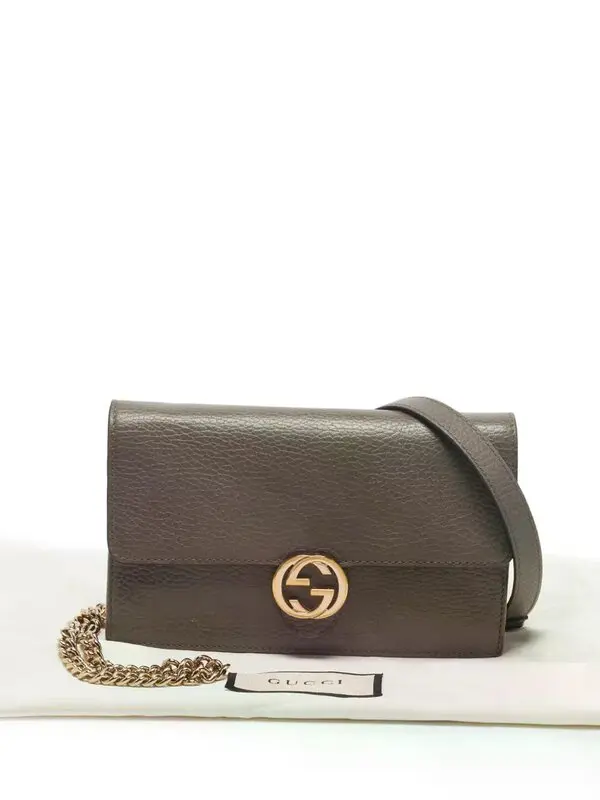 Gucci Interlocking G Wallet - Grey