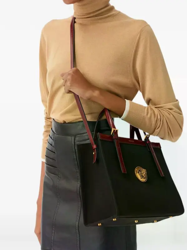 Versace Rivière Canvas Tote
