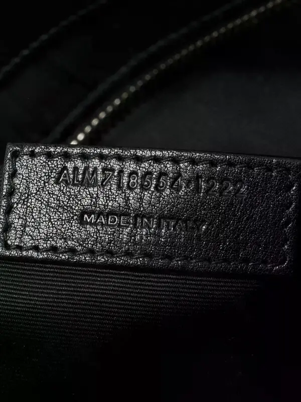 Saint Laurent 2022 Maxi Rive Gauche Raffia Tote Bag