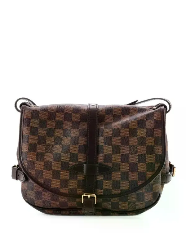 LOUIS VUITTON Saumur Handbag Damier 30 Crossbody Bag