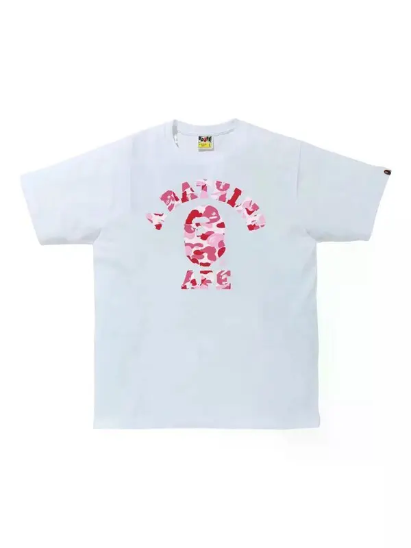 A BATHING APE Abc Camo College T-shirt
