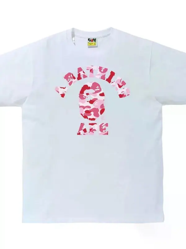 A BATHING APE Abc Camo College T-shirt