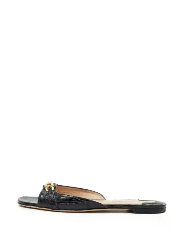 TOM FORD Whitney Flat Sandals - Black