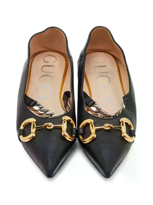 Gucci Deva Horsebit Ballet Flats