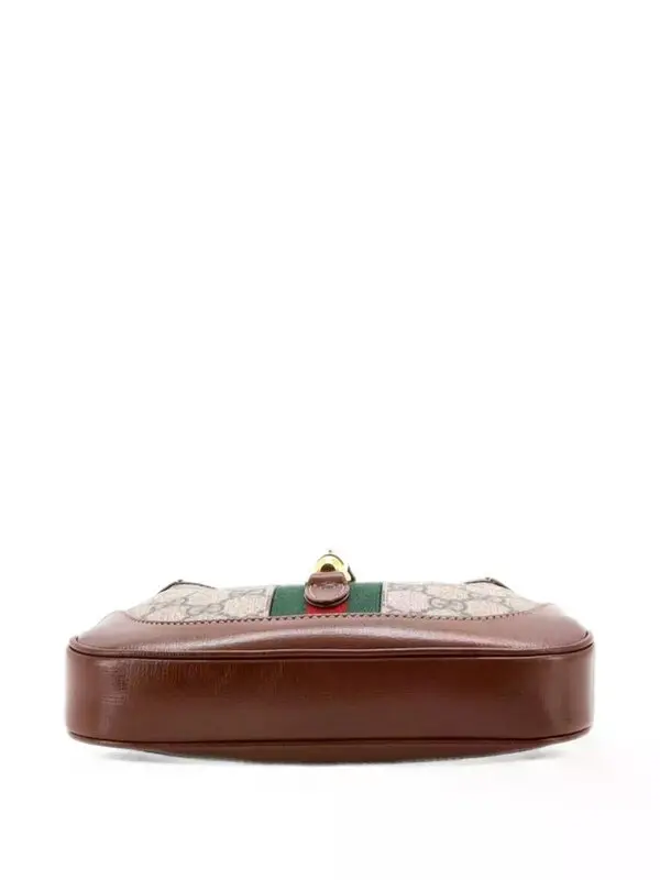 Gucci Jackie 1961 Gg Coated Canvas Mini Hobo Bag
