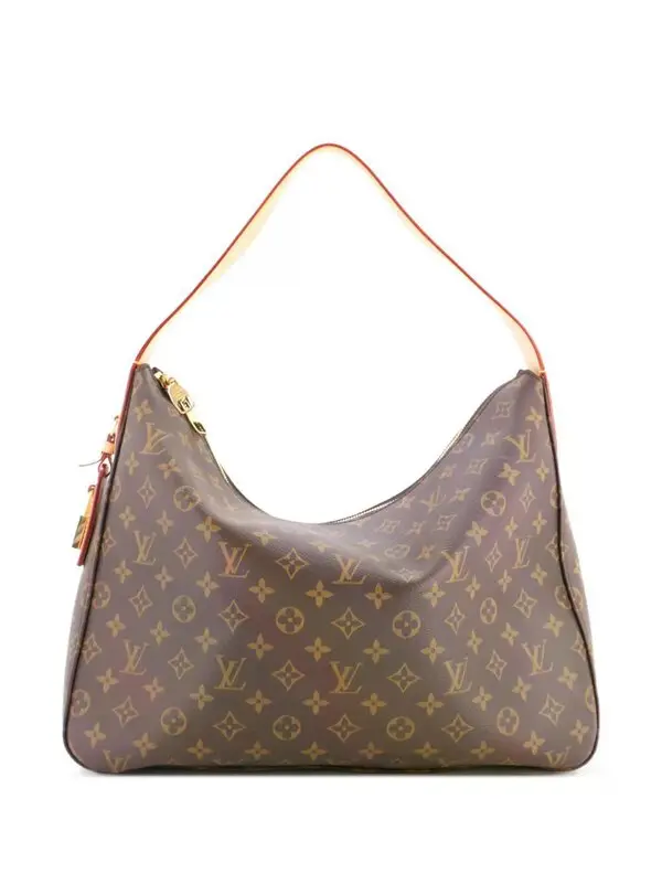 LOUIS VUITTON Monogram Canvas Mm Hobo Bag - Brown