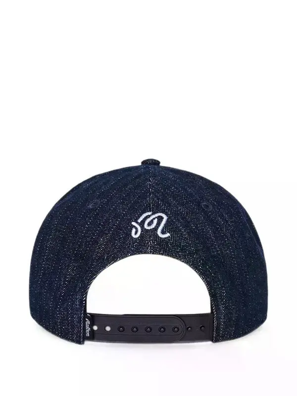MALBON Foreman Logo-embroidered Denim Cap