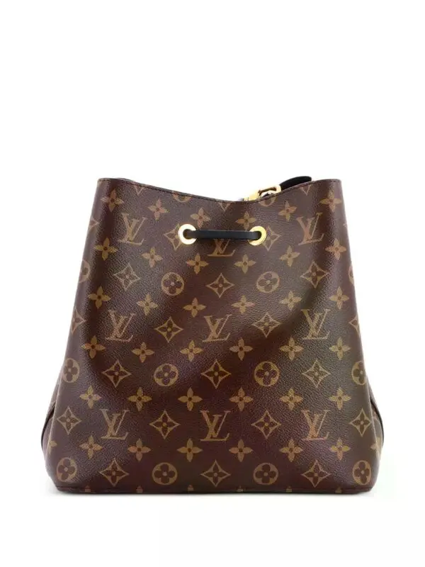 LOUIS VUITTON Monogram Canvas Mm Bucket Bag - Brown
