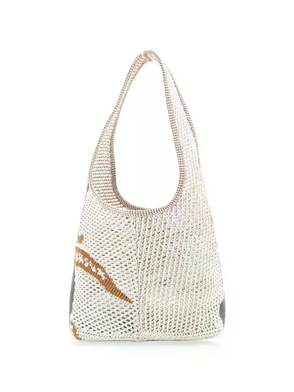 Burberry Ekd Crochet Small Shoulder Bag