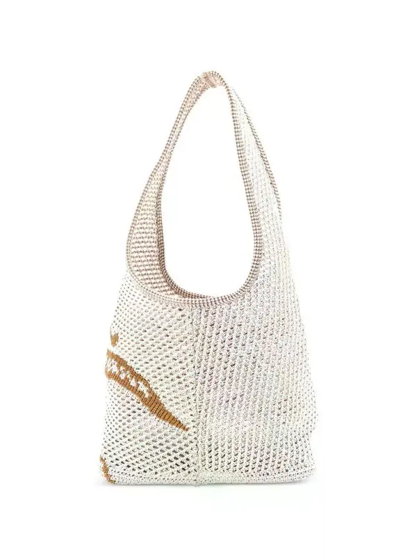 Burberry Ekd Crochet Small Shoulder Bag