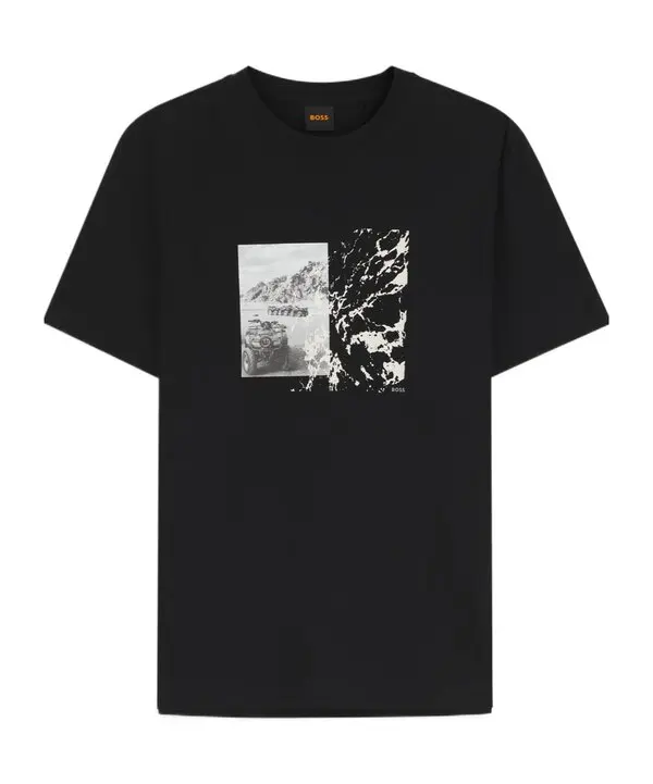 Hugo Boss Graphic-print Short-sleeve T-shirt